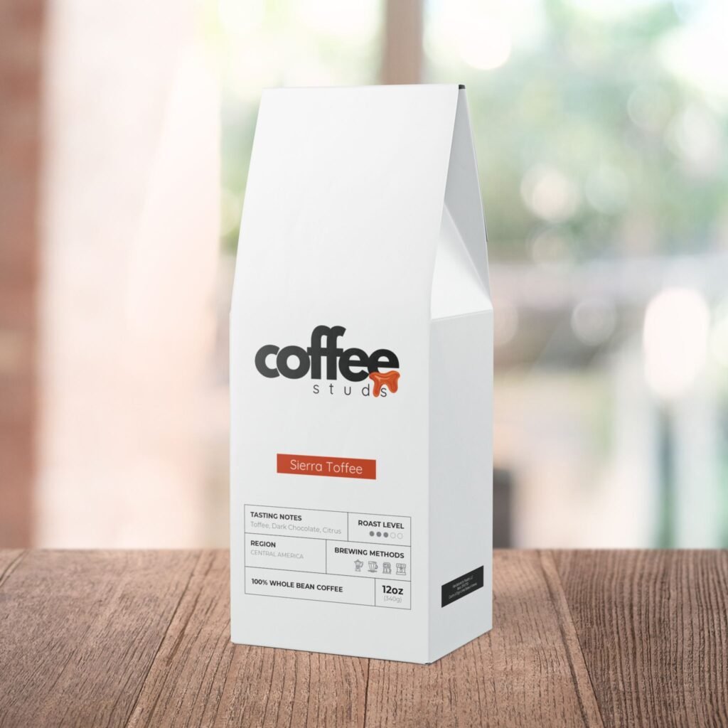 Sierra Toffee (Medium Roast) Coffee - Coffee Studs